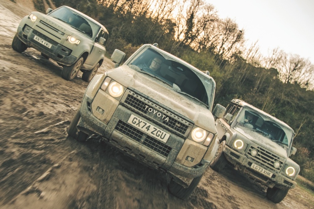 オフロードに熱中 ランドクルーザー 250 ディフェンダー 90 グレナディア 王者交代？ 3台比較（1） - ライブドアニュース