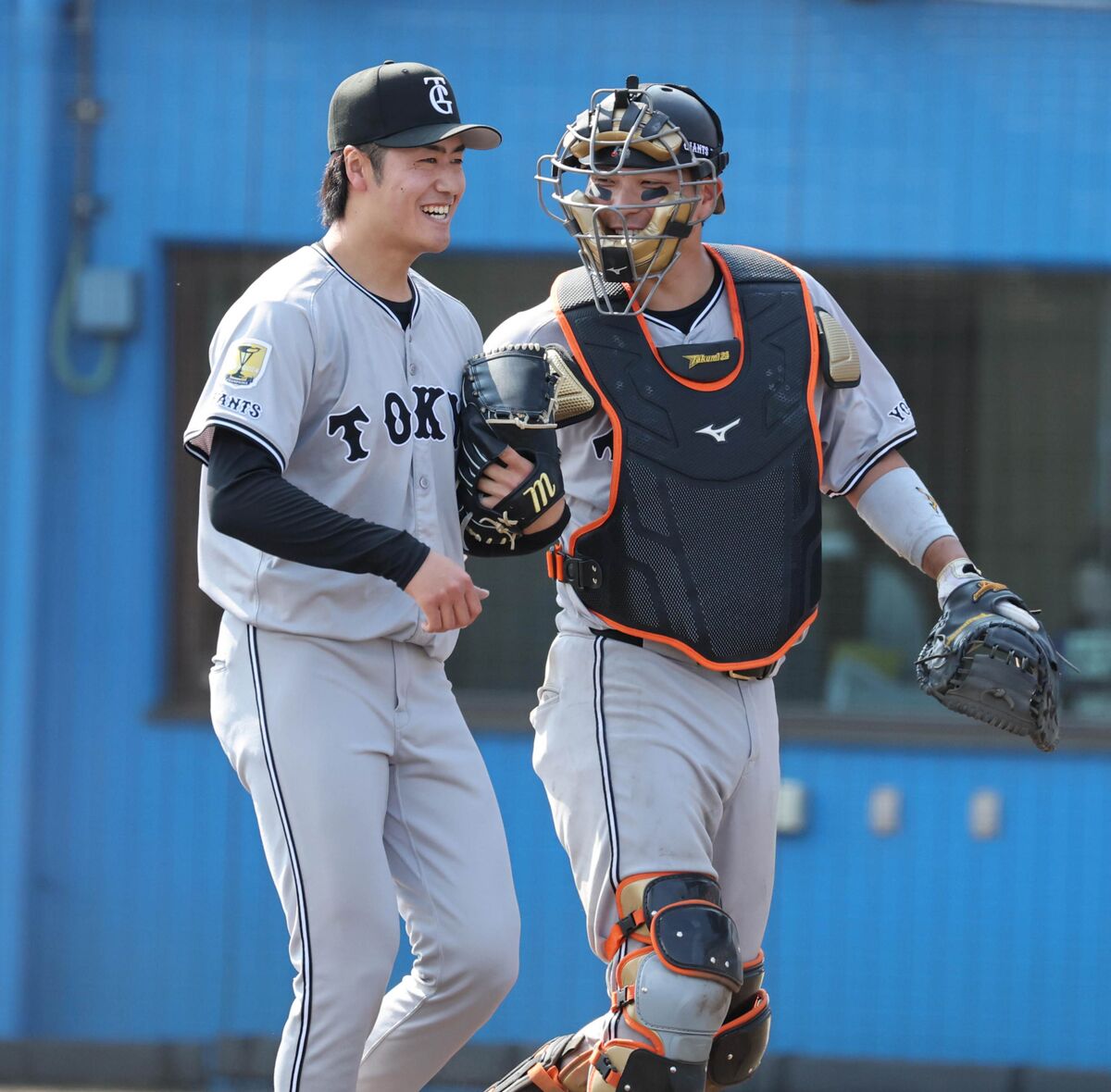 【巨人】西舘勇陽が4回0封7K「大城さんと話しながら組み立てができた」…2軍DeNA戦 - ライブドアニュース