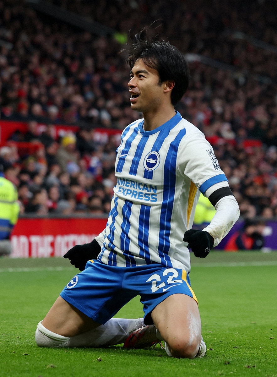 ブライトン三笘 1G1Aの活躍で英メディアから高評価 クラブ公式Xでも“MVP”に選出 (2025年1月20日掲載) - ライブドアニュース