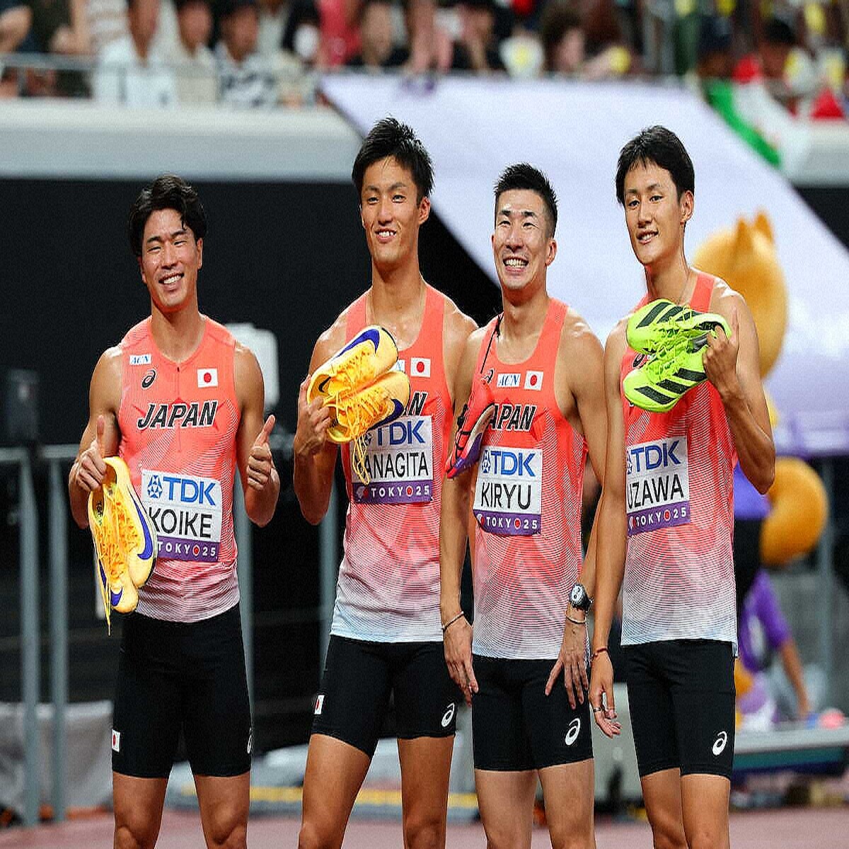 【世界陸上】リレー侍 3大会ぶりメダルへ小池→柳田→桐生→鵜沢のオーダーで勝負、男子400mリレー (2025年9月21日掲載) - ライブドアニュース