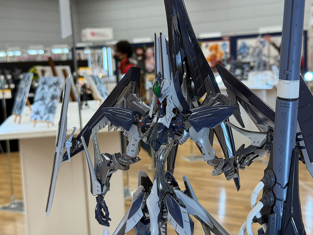 【画像】「ファイブスター物語」より「HSGK 1/72 ゲートシオンマーク2 スピード・ブリンガー」が展示【#ホビラン32】 4/7 - ライブドアニュース