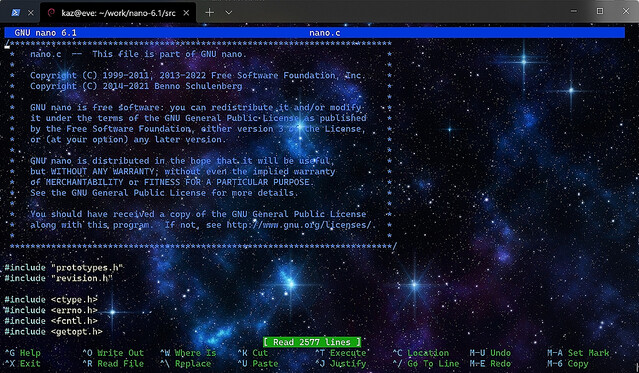 GNU nano バージョン6.1がリリース (2022年2月10日掲載) - ライブドアニュース