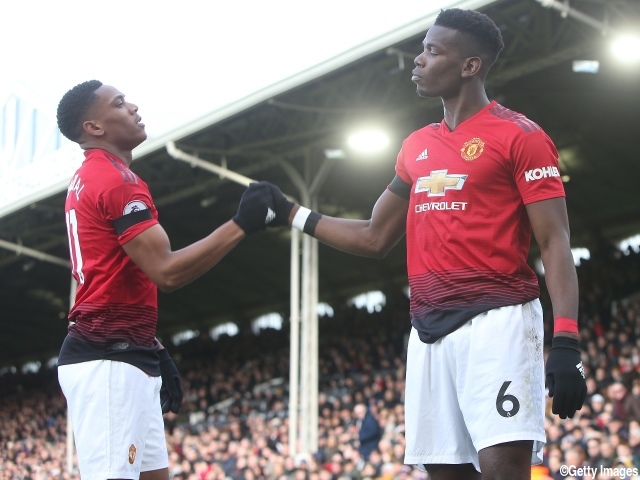 ポグバ2発!マルシャル1G1A!マンUがフルハムに快勝でパリSG戦へ弾み - ライブドアニュース