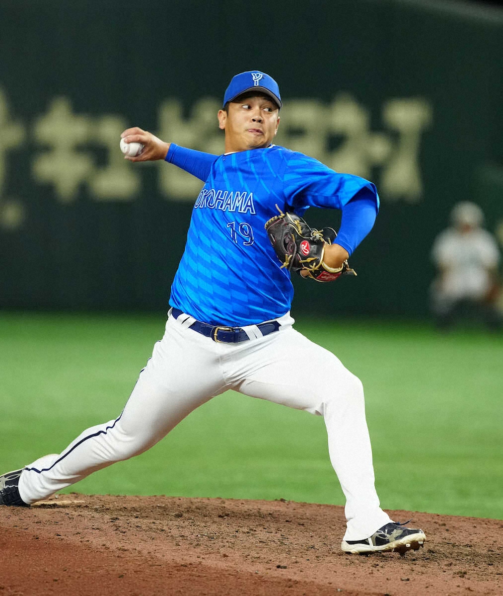 DeNA・山崎 復帰登板で最速150キロ3人斬り「自信を持ってマウンドに立てた」 - ライブドアニュース