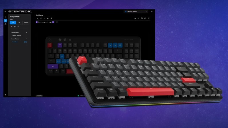 Logitech G、ガスケットマウント採用のゲーミングキーボード「G517」登場！ 新たに“メテオ軸”搭載中国本土にて発表。日本での発売にも ...