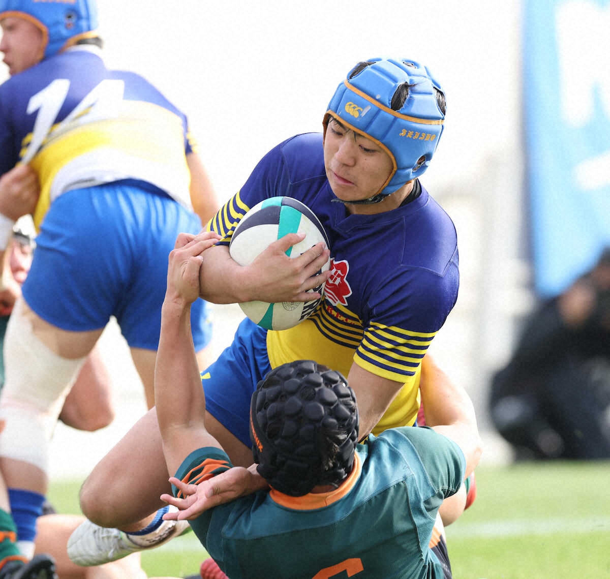 【高校ラグビー】京都成章 初V王手！高校日本代表候補CTB森岡が千金T「みんなで笑って終わりたい」 - ライブドアニュース