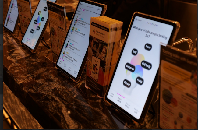 【画像】ソムリエAI「KAORIUM for Sake & Wine」が初めてシンガポールの日本酒体験イベントに登場 3/6 - ライブドアニュース