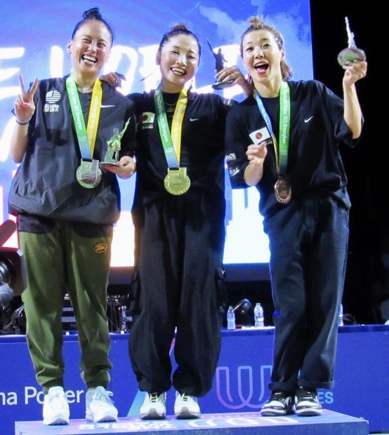 ブレイクダンス女子、湯浅「金」 米開催のワールドゲームズ - ライブドアニュース