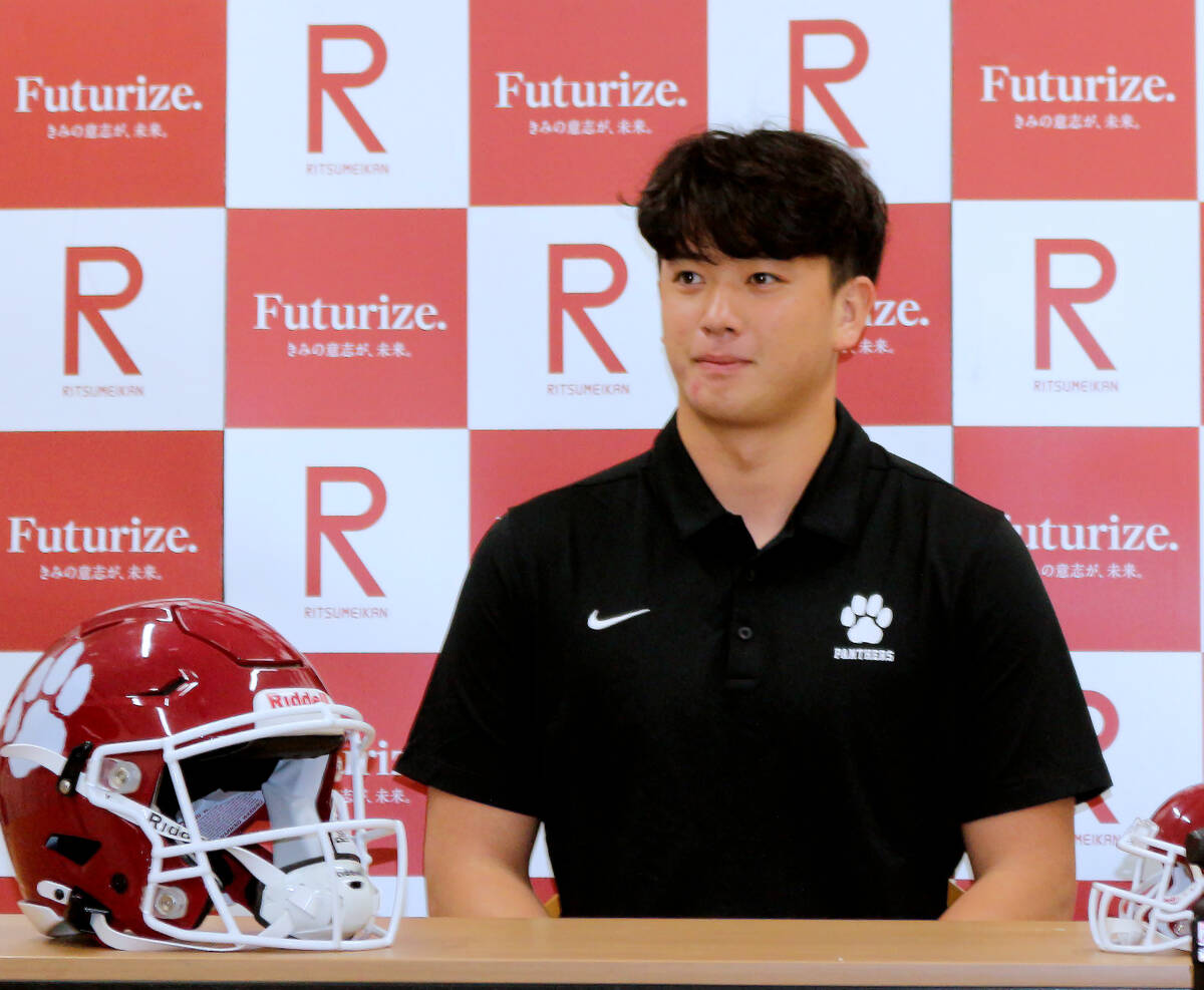 立命大QB竹田剛がDeNAの兄・祐から敗戦後のメンタリティー学ぶ「マインドが全然違う」 - ライブドアニュース