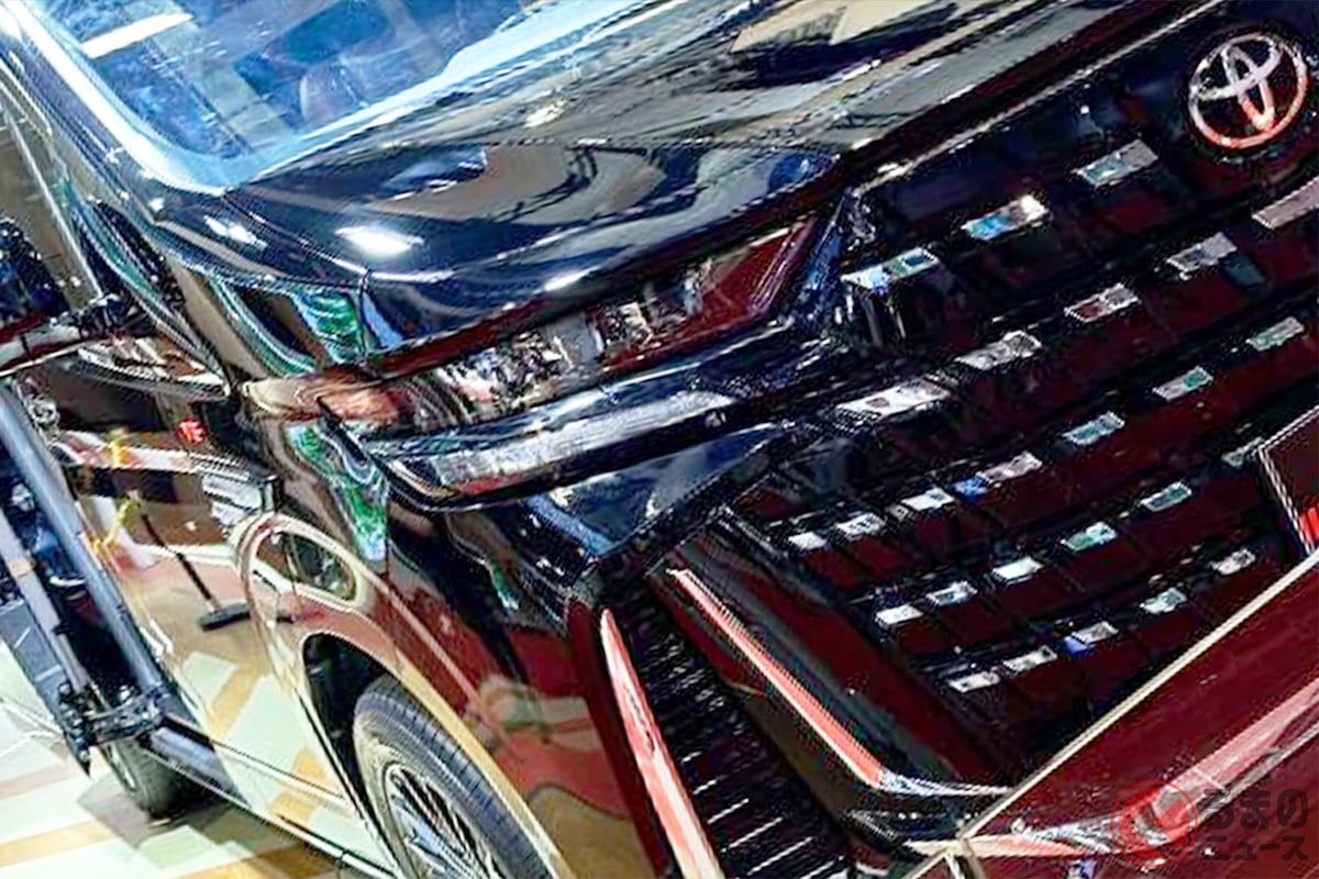 新「“アルファード顔”ハイエース」に大反響！ 「V6エンジン快適そう」「豪華内装のクオリティ半端ないわ」「ギラギラで高級感がすごい」の声も ...