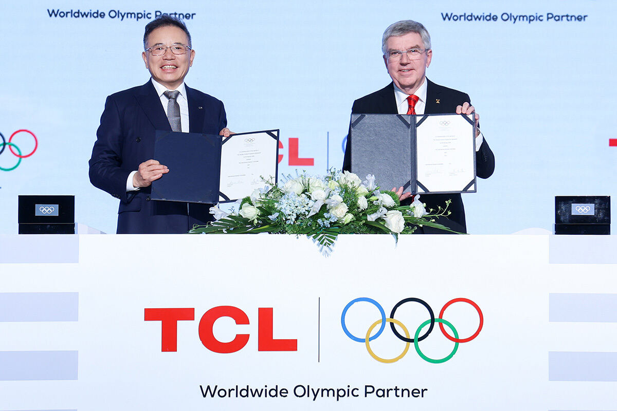 【画像】IOCとTCLが2032年までの長期グローバルTOPパートナーシップを発表 2/5 - ライブドアニュース