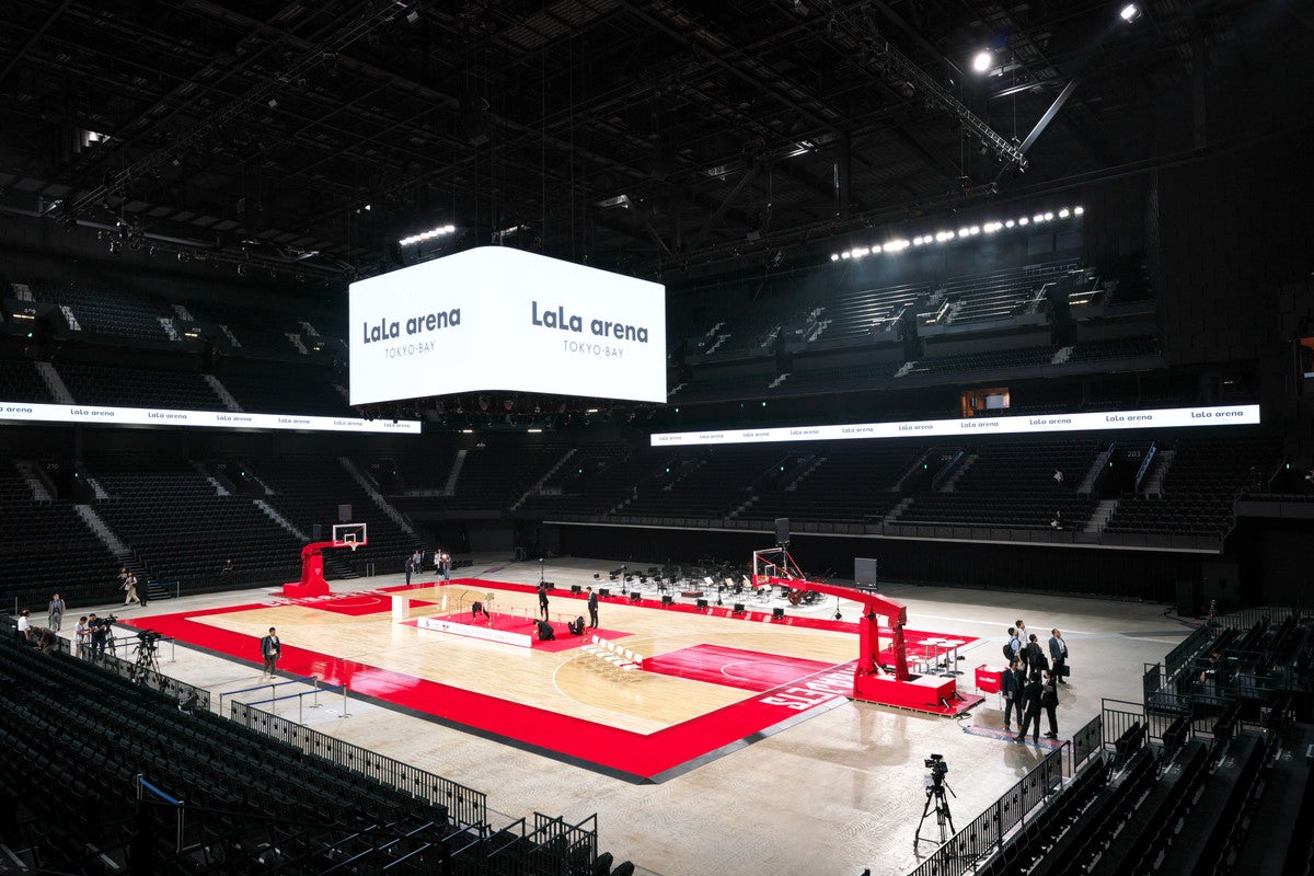 席からの眺めは?トイレの数は? 7月開業の「ららアリーナ 東京ベイ」の魅力に迫る - ライブドアニュース