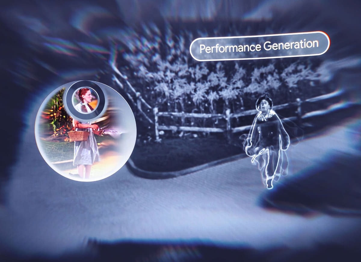 【画像】【西田宗千佳のRandomTracking】巨大球体Sphereで、1939年版『オズの魔法使』を16Kの没入体験に。Google CloudがAIで挑戦 27/32 - ライブドアニュース