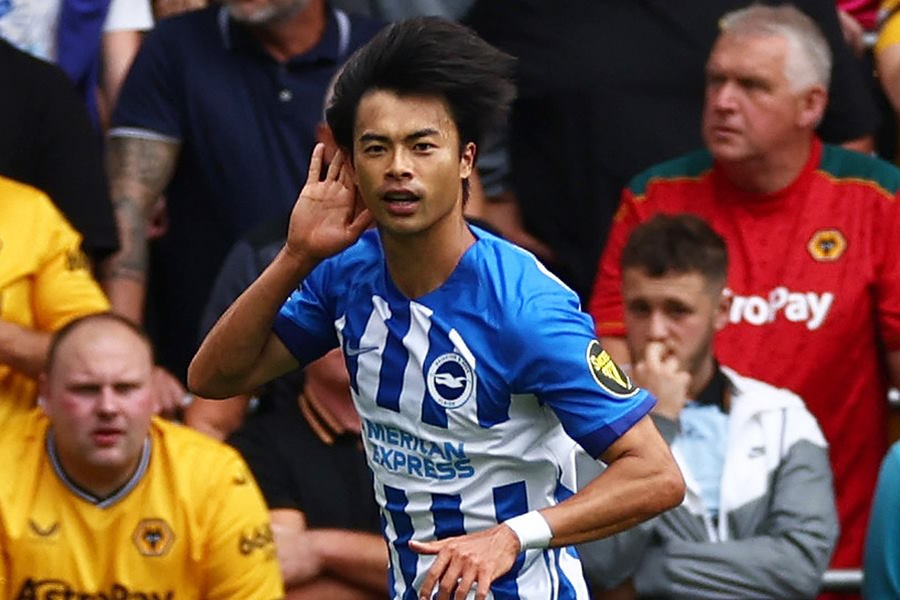 1G1A三笘が「マラドーナに変貌」 相手4人突破の“衝撃的ドリブル弾”に英紙注目「唖然とさせた」 - ライブドアニュース