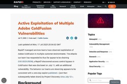 Adobe ColdFusionの複数の脆弱性悪用を確認、アップデートを - ライブドアニュース