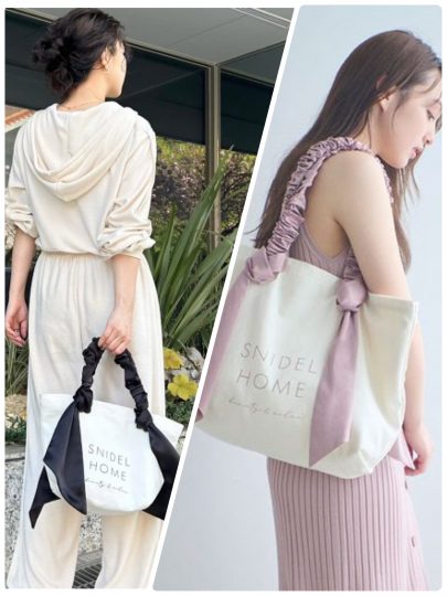 【画像】普段はもちろん、ジムに旅行に帰省に【SNIDEL HOMEのキャンバストート】が改めて優秀！ 9/9 - Peachy - ライブドアニュース