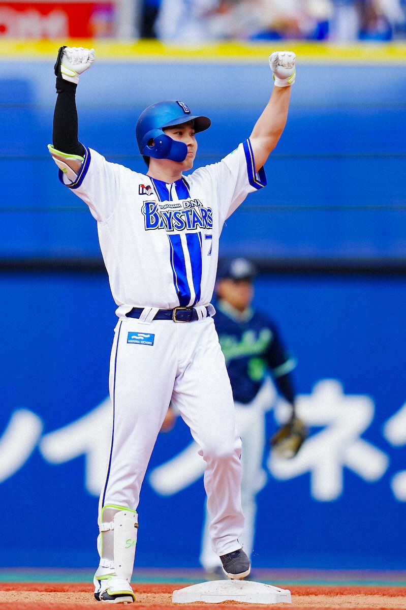 DeNA4連勝けん引 佐野恵太が2戦連発＆全3打点 V打は「何とか仕事ができるようにと思って打席に」 - ライブドアニュース