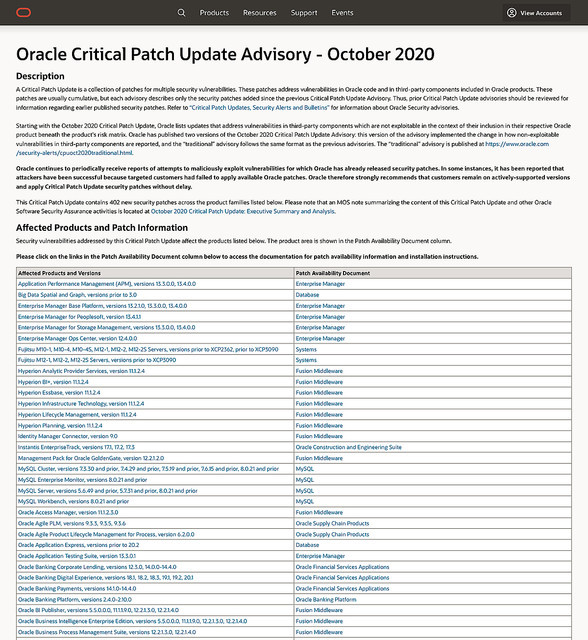 Oracleプロダクトにクリティカルパッチ、迅速にアップデートを - ライブドアニュース