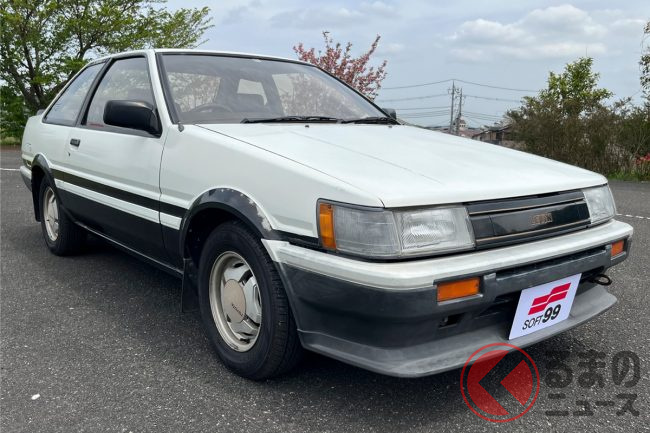 トヨタ「AE86 レビン」を再生！ オリジナル仕様で修復するプロジェクトをソフト99が始動へ - ライブドアニュース
