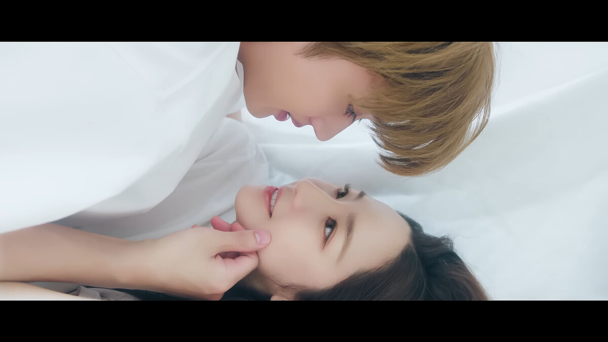 【画像】パク・ミニョン、Nissyとコラボ！新曲MV予告映像で超密着…ハグ＆添い寝シーンも 6/6 - ライブドアニュース