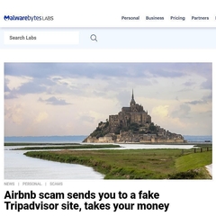 Airbnbを悪用したネット詐欺に注意、予約サイトから資産を窃取される恐れ - ライブドアニュース
