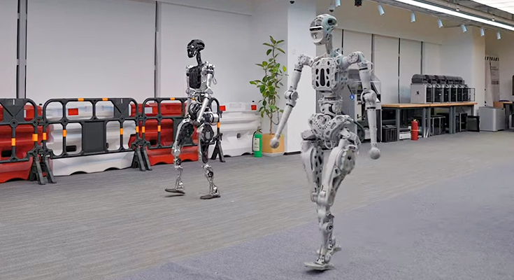 人間の骨格を模倣したヒューマノイドの最新動画を公開 PNDbotics、強化学習とシミュレーションで訓練時間を短縮 - ライブドアニュース