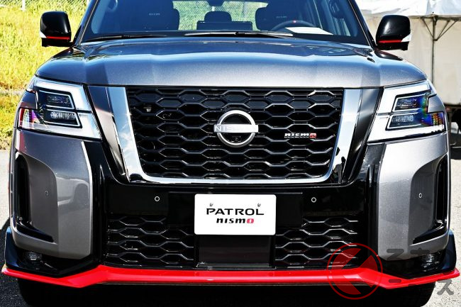 日産、高級SUV「パトロール」実車展示！ ランクルと違う存在感!? 全長5mのド迫力 なスポーティ仕様とは - ライブドアニュース