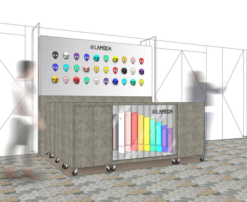 10色展開！LAMBDA「COLOR SKULLピアス」 - ライブドアニュース