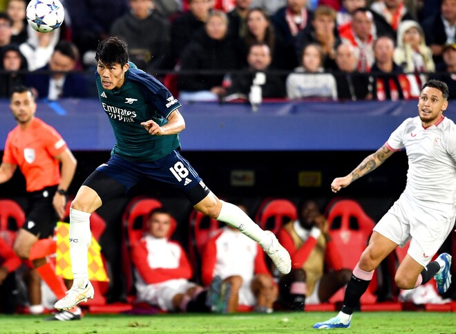 1G1Aのジェズスを抑えてMOM！“スーパー・トミヤス”復活に現地ファン大興奮！「当然の評価だ！」「毎週先発させよう」 - ライブドアニュース