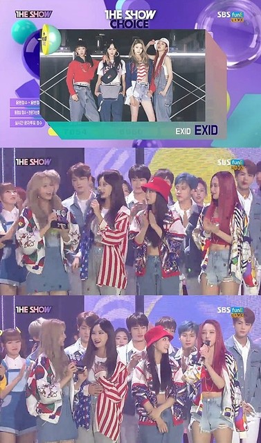 EXID「THE SHOW」でカムバック後初の1位獲得！“会いたいソルジ姉さん” - ライブドアニュース