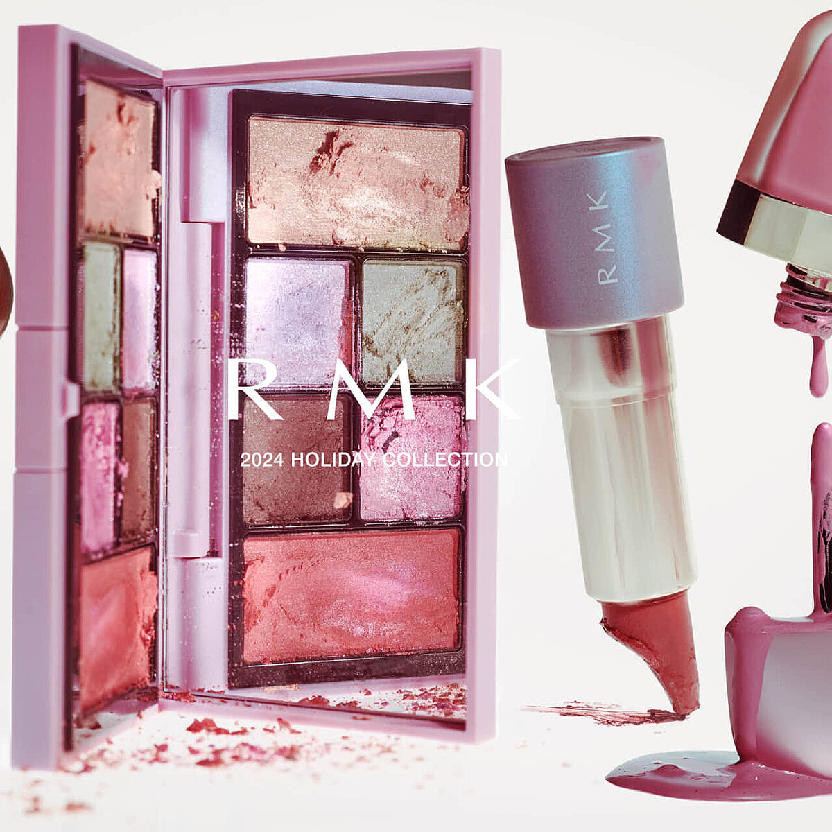 2024クリスマスコフレ【RMK】バイブス上がる“ピンク×バイオレット”の限定コレクション - Peachy - ライブドアニュース