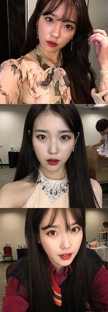 IU、ロングヘアの3枚のセルフショットに反響「どうしてそんなにキレイなの？」 - ライブドアニュース