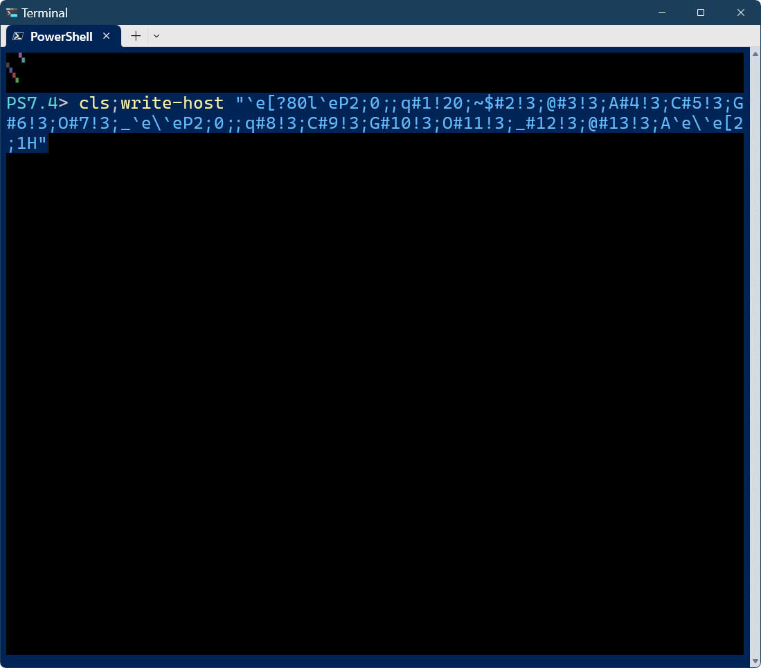 Windows Terminal ベスト設定 第19回 Sixelグラフィックス「応用編」 - ライブドアニュース