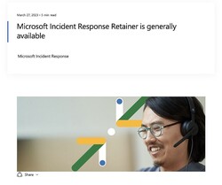 Microsoft、インシデント対応サービス「Incident Response Retainer」を開始 - ライブドアニュース