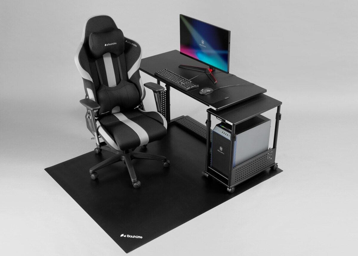 Bauhutte、昇降式天板でデスクの作業面積を拡張できる「ミドルタワーPCスタンド」 - ライブドアニュース