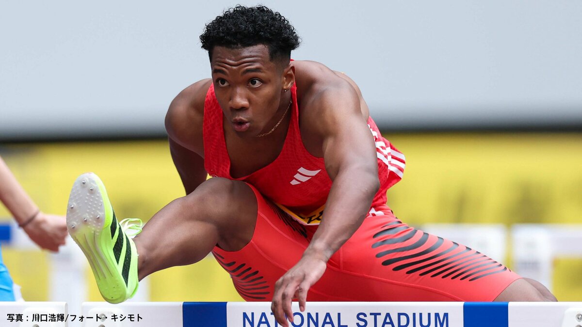 110mハードル・村竹ラシッドが13秒33で準決勝進出 最後は流しながら余裕の1着【陸上・アジア選手権】 - ライブドアニュース