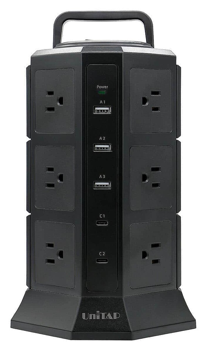 プリンストンOAタップ「UniTAP」 USB-CやUSB-Aポートが豊富 - ライブドアニュース