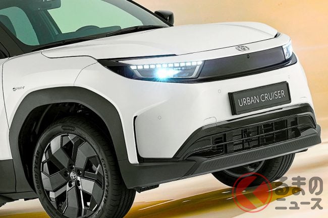 トヨタ新型「ちいさなSUV」登場へ！ 全長4.2mで「ちょうどいい」サイズ感！ キリっと精悍な「斬新デザイン」がカッコイイ！ 新型「アーバンクルーザー」欧州モデルとは！ - ライブドアニュース