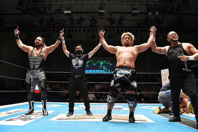 【新日本・WTL】EVIL＆裕二郎の “拷問の館” が3連勝 「このまま全勝で行ってやる」 - ライブドアニュース