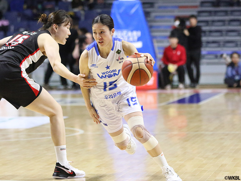 WKBLのウリ銀行WONで1シーズンを戦った宮坂桃菜と砂川夏輝の濃い9カ月 - ライブドアニュース