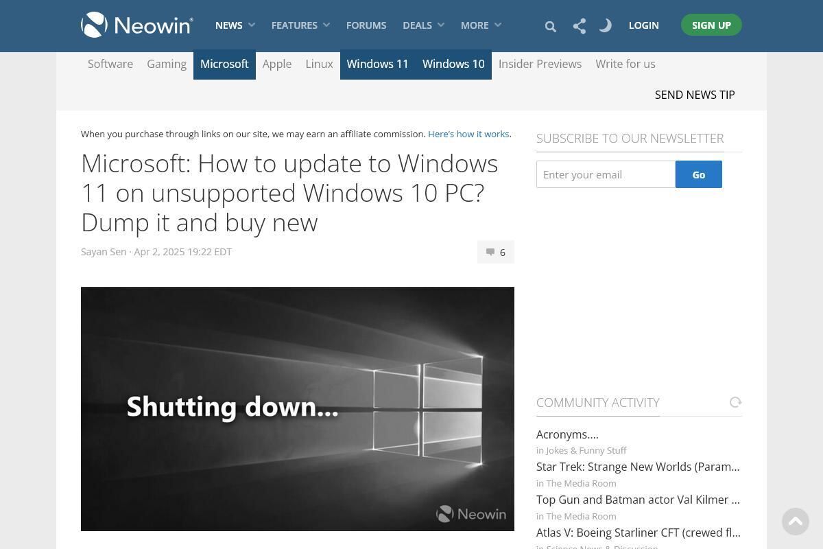 MicrosoftがWindows 10 PCの買い替え推奨、古いPCはリサイクルか下取りを - ライブドアニュース