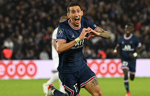 「ゴール狙ってた(笑) 」 ディ・マリアがPSGに惜別の1G1A！ 「忘れられない夜に」 (2022年5月22日掲載) - ライブドアニュース