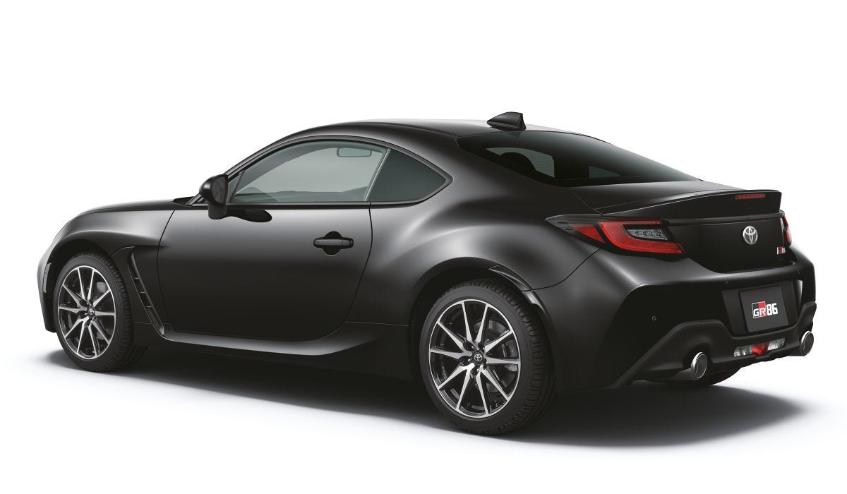 トヨタ「GR86」、一部改良モデルと200台限定のRZ特別仕様車 - ライブドアニュース