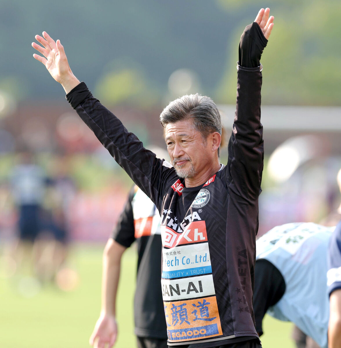 【画像】プロ40周年の鈴鹿FWカズが今季初先発 JFL最年長記録58歳130日に更新へ - ライブドアニュース