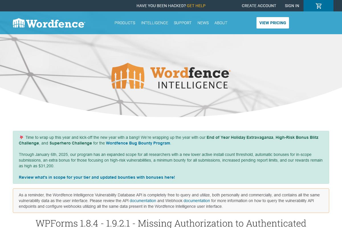 WordPressの人気プラグイン「WPForms」に重大な脆弱性、アップデートを - ライブドアニュース