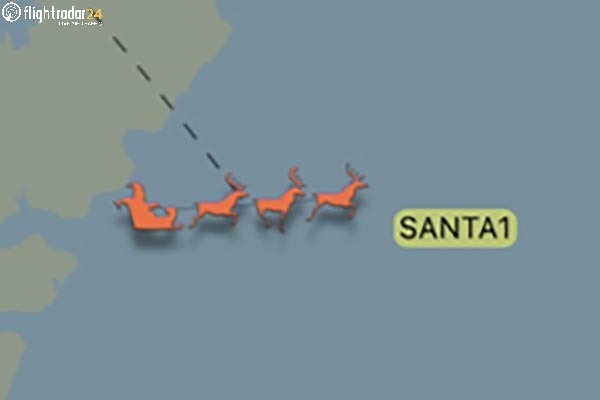 フライトレーダーに「サンタ」出現 機齢1974年 巡航高度38000ft 超ゆっくり飛行 - ライブドアニュース