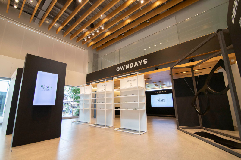 【画像】OWNDAYS、リブランディング初の新商品「BLACK Collection」を発売、黒をテーマにした秋冬の新作コレクション 5/12 ...