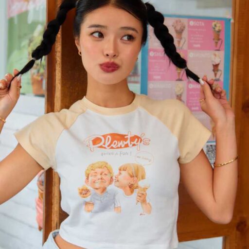 【ROXY】アイスクリームショップ｢Plenty’s｣とのコラボアイテムを発売♡ - Peachy - ライブドアニュース