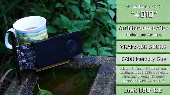 中国で「RTX 4010」が販売される (2024年12月22日掲載) - ライブドアニュース