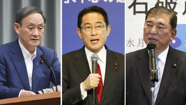 自民党総裁選が告示、3氏届け出 菅氏が優勢、安倍政権の継承争点 - ライブドアニュース